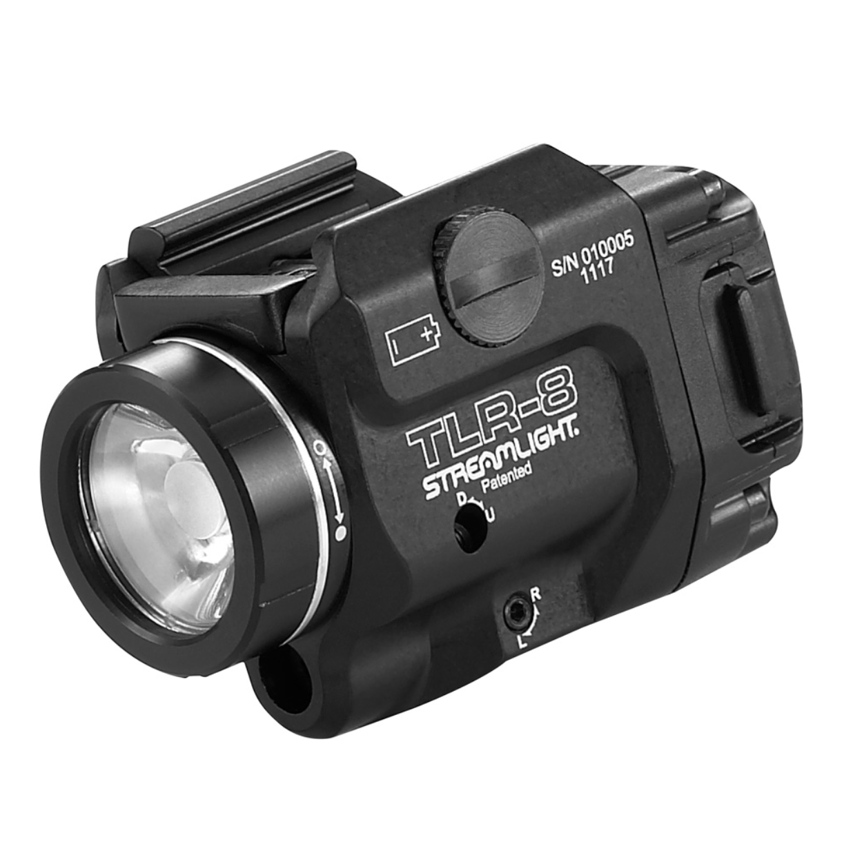 STREAMLIGHT TLR-8 Rail-Mounted Tactical Light 500 Lumens with Red Laser ...