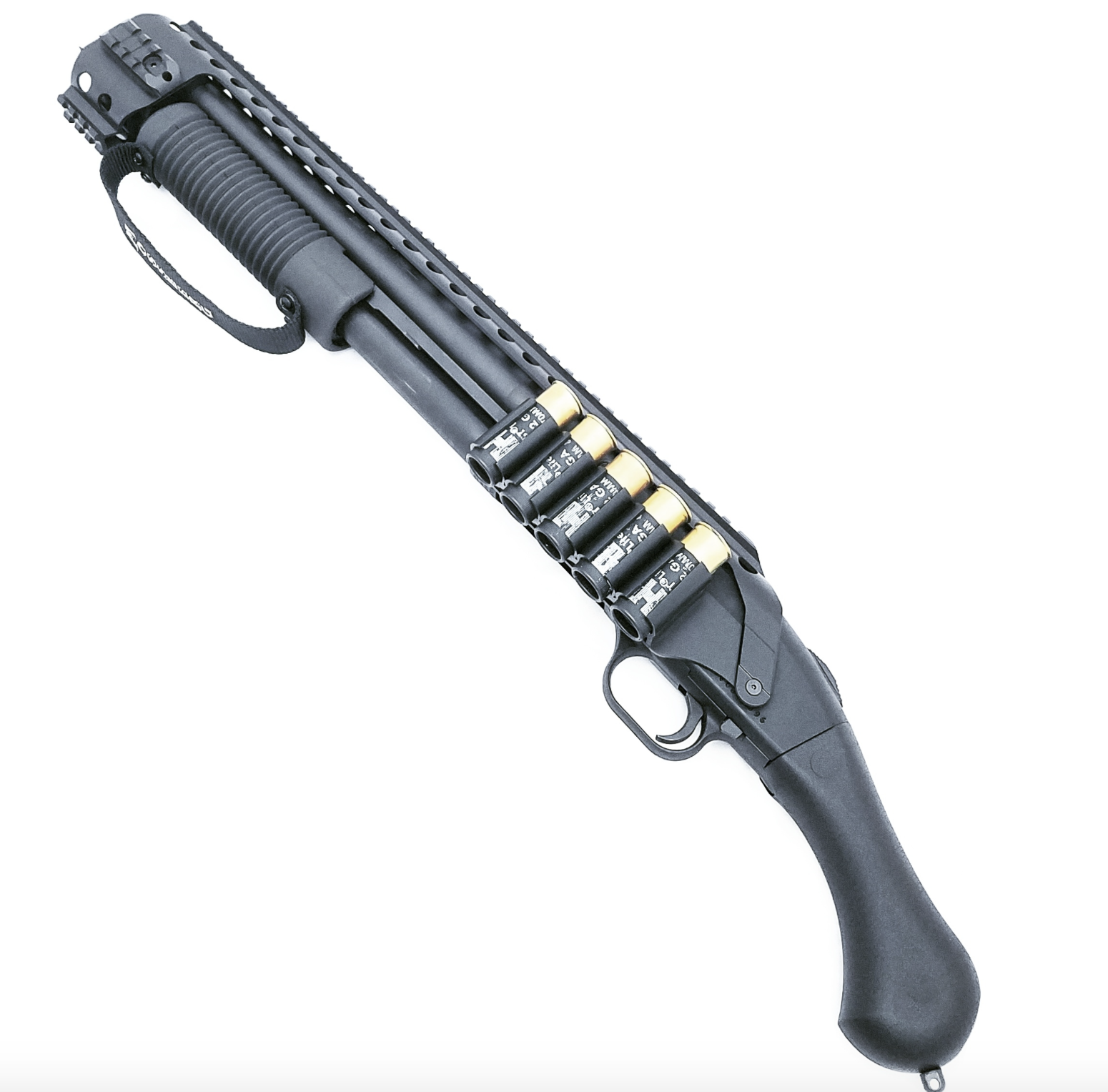 ATI Black Aces Tactical Shockwave Quad Rail with Side Shell Holder A.8. ...