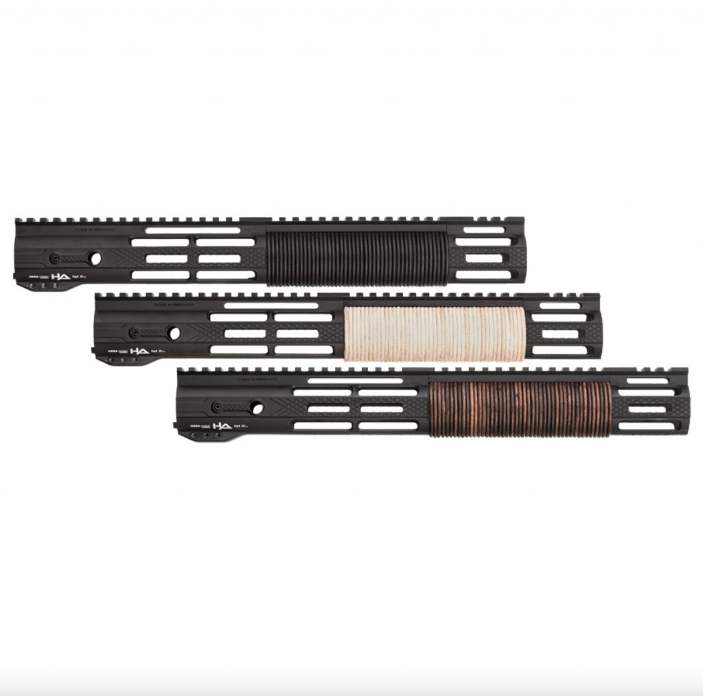 HERA Arms AR 15 AR10 M4 Handguard M-LOCK IRSL Leather soft touch - Gun ...