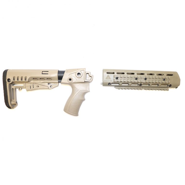 Adjustable Stock for Saiga 12 and 20 Gauge with Tri-Rail Forearm kit ...